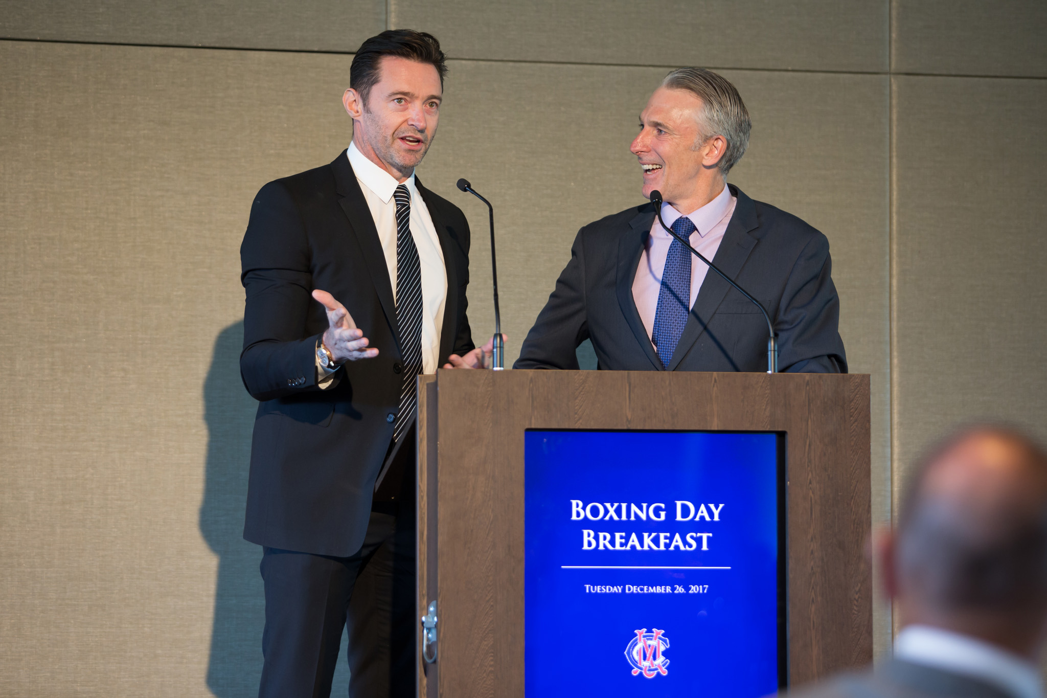 Hugh Jackman MCC Boxing Day Breakfast.PG – Damien Fleming